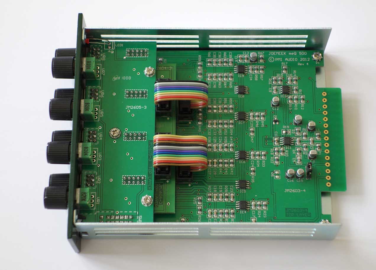 Joe Meek Mequalizer MEQ500 Equalizer for API 500-Series Racks